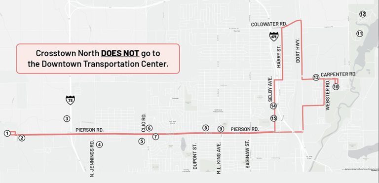 Primary Routes | MTA FlintMTA Flint