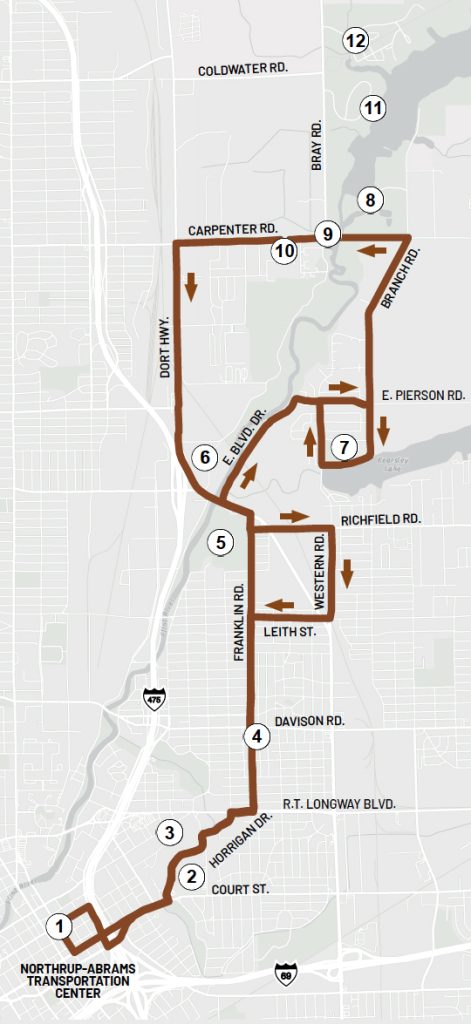 Primary Routes | MTA FlintMTA Flint