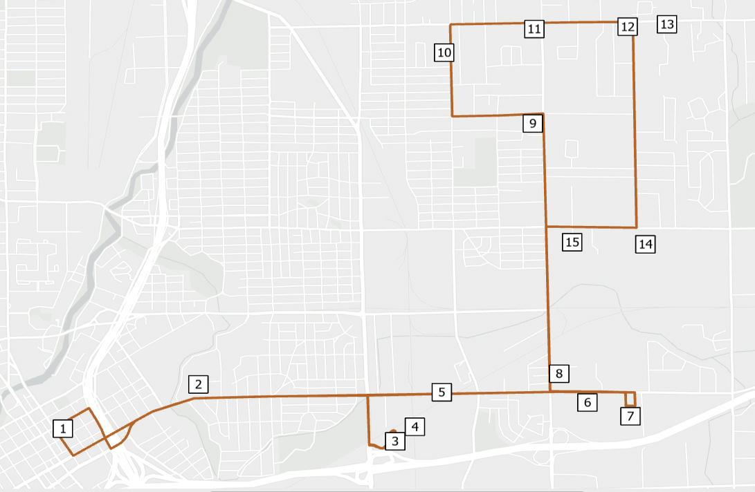 Primary Routes | MTA FlintMTA Flint